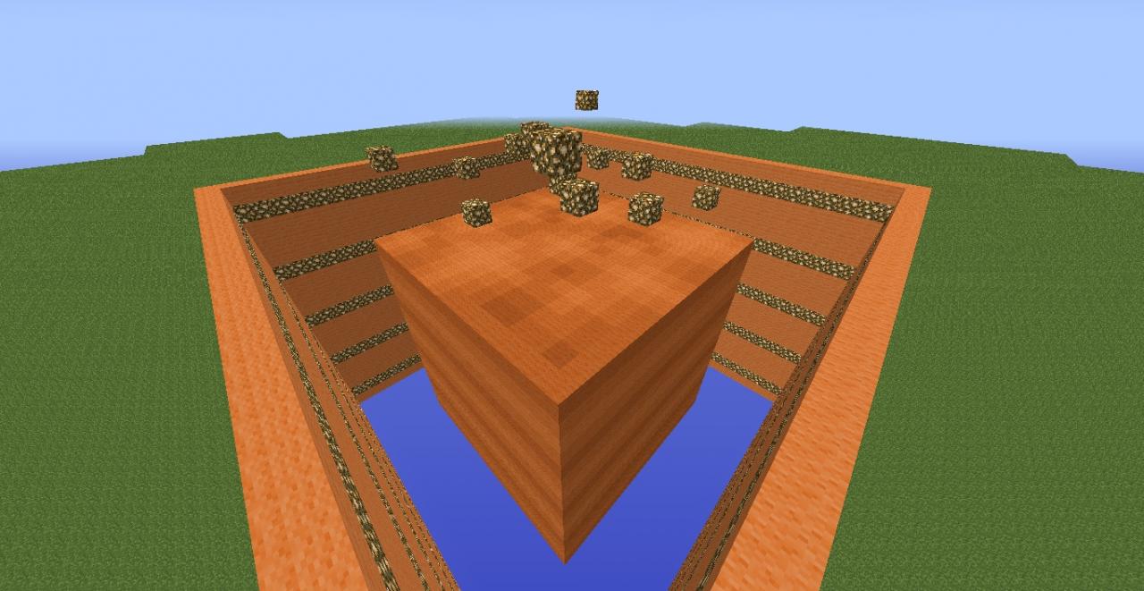 Splorange Wool Block Minecraft Map