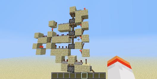 Redstone: Tileable Triple Piston Extender [1x10x10] Minecraft Map