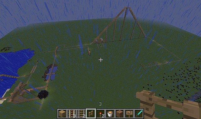 Roller Coaster Danger! Minecraft Map