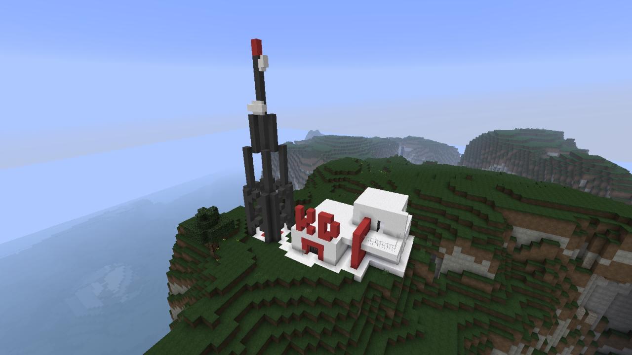 Vuxito - small modern radio station Minecraft Map
