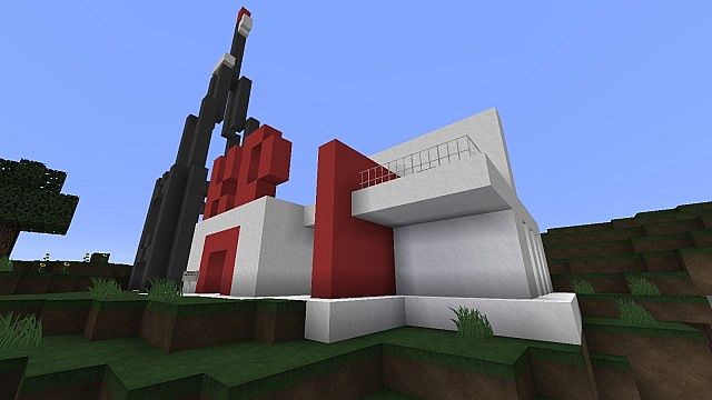 Vuxito - small modern radio station Minecraft Map