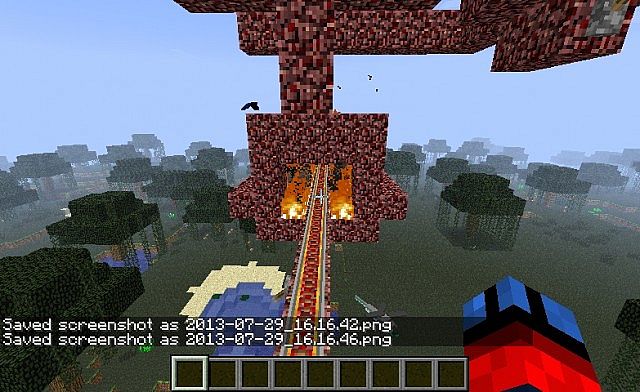 Through the TNT Map Minecraft Map