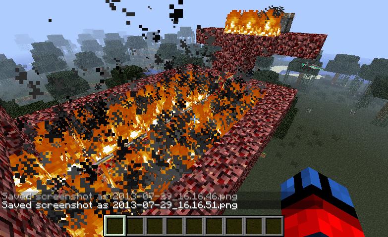 Through the TNT Map Minecraft Map