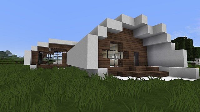 Vuxito - medium modern oval house Minecraft Map