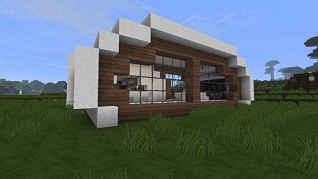 Vuxito - medium modern oval house Minecraft Map