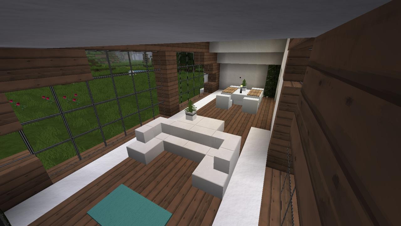 Vuxito - medium modern oval house Minecraft Map