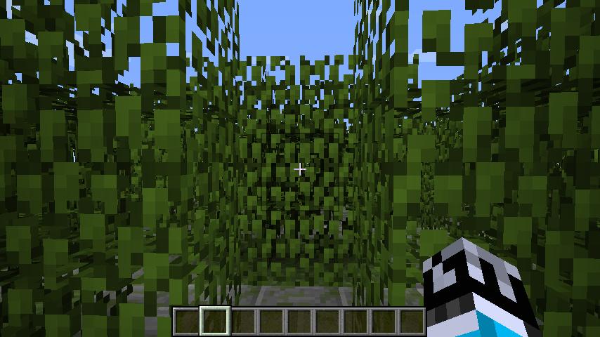 Hedge maze Minecraft Map