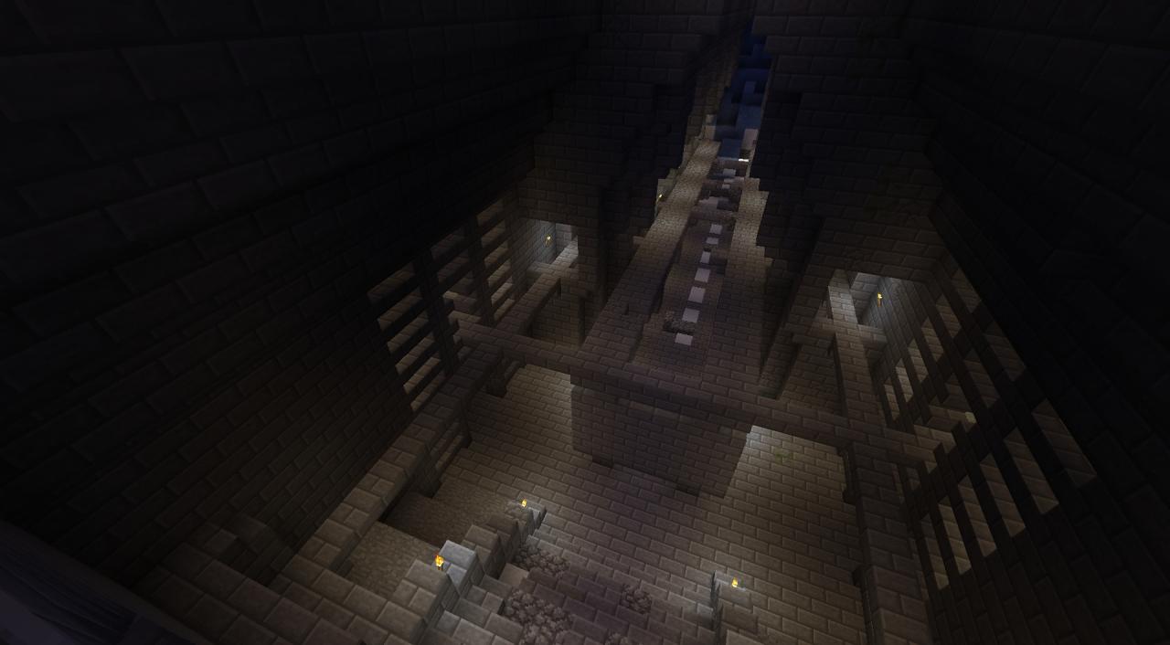 Working Aliens vs. Predator Pyramid (AVP pyramid) Minecraft Map