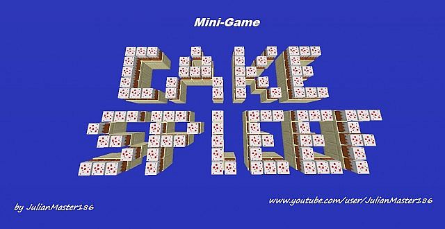 (Mini-Game) CAKE SPLEEF Minecraft Map