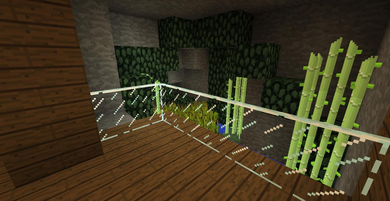 Modern cave home Minecraft Map