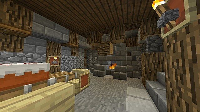 Ocean-view Longhouse: A Nordic/ Medieval build Minecraft Map