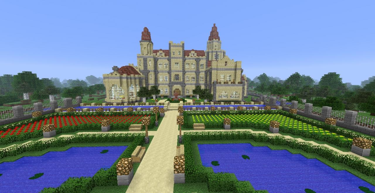 Romantic Castle Minecraft Map