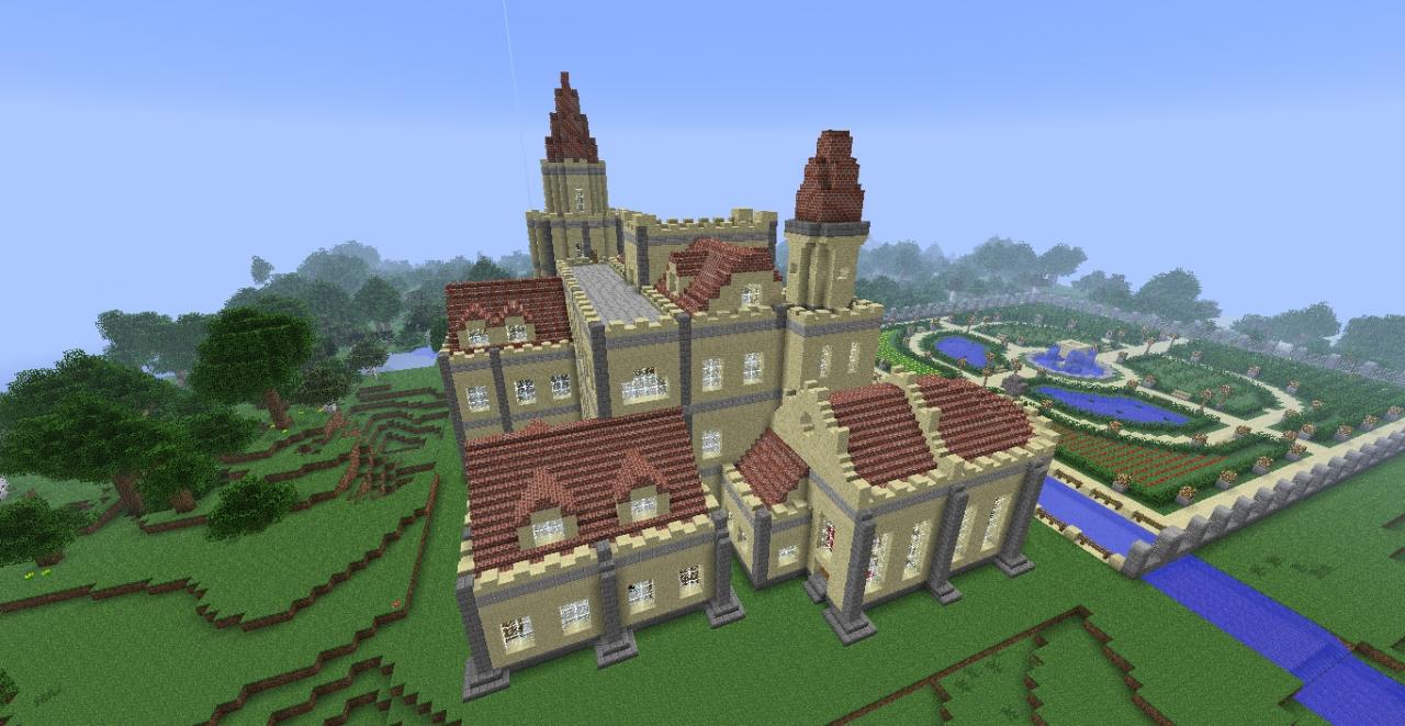 Romantic Castle Minecraft Map