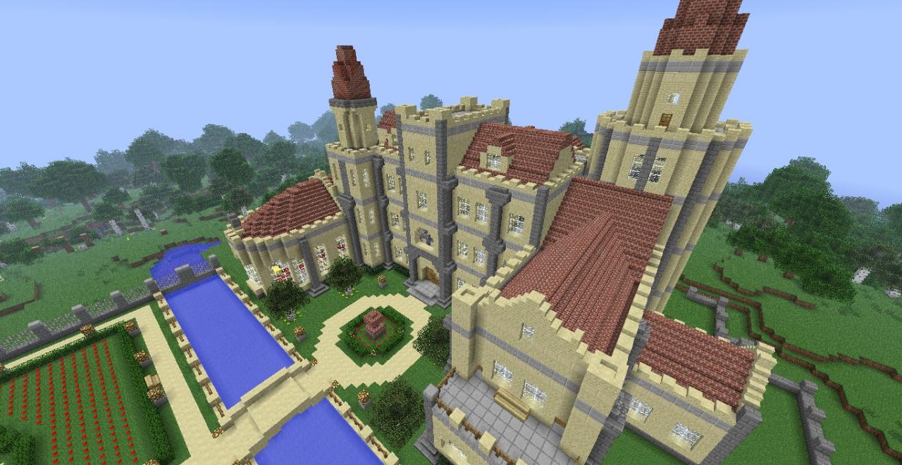 Romantic Castle Minecraft Map