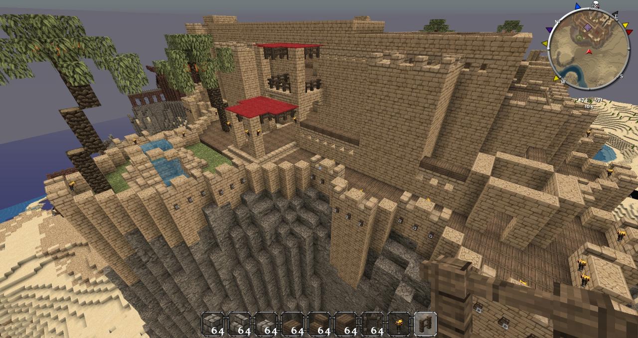 Desert Fortress of Jaisalmer Minecraft Map