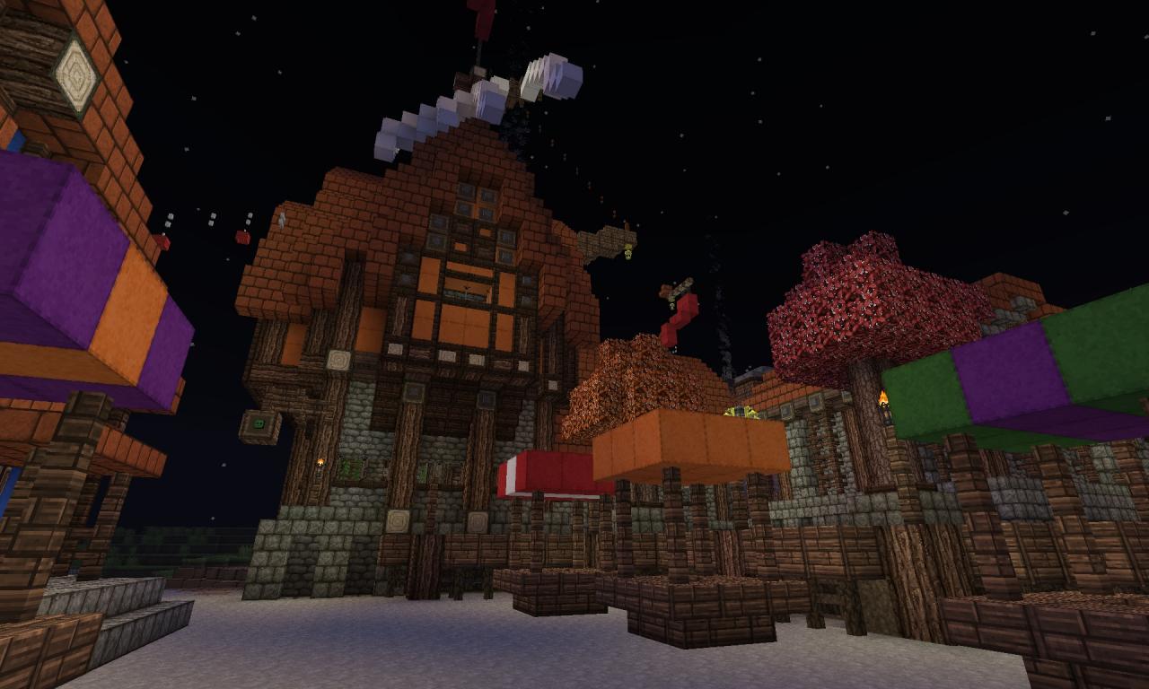 New World ModPack Spawn Minecraft Map