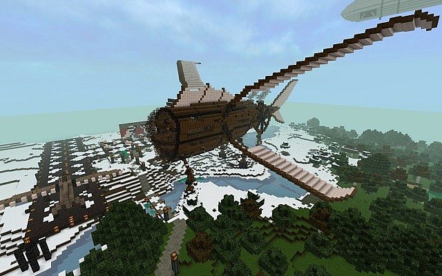 Airships! (UPDATED) Minecraft Map