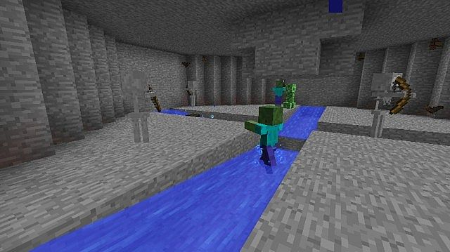 Mob Fall Trap Minecraft Map