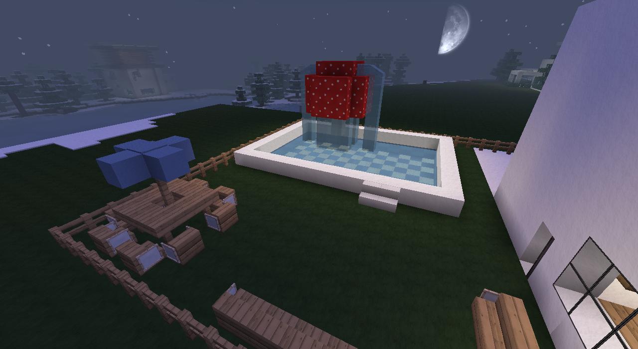YMCA Modern City Gym Pool Minecraft Map