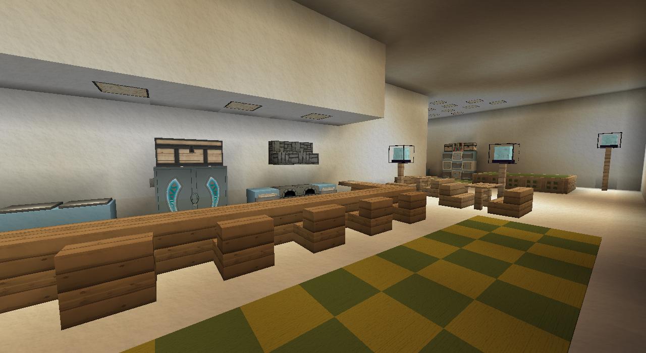 YMCA Modern City Gym Pool Minecraft Map