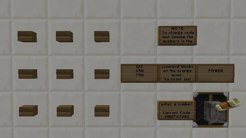 Codelock | Wireless Minecraft Map