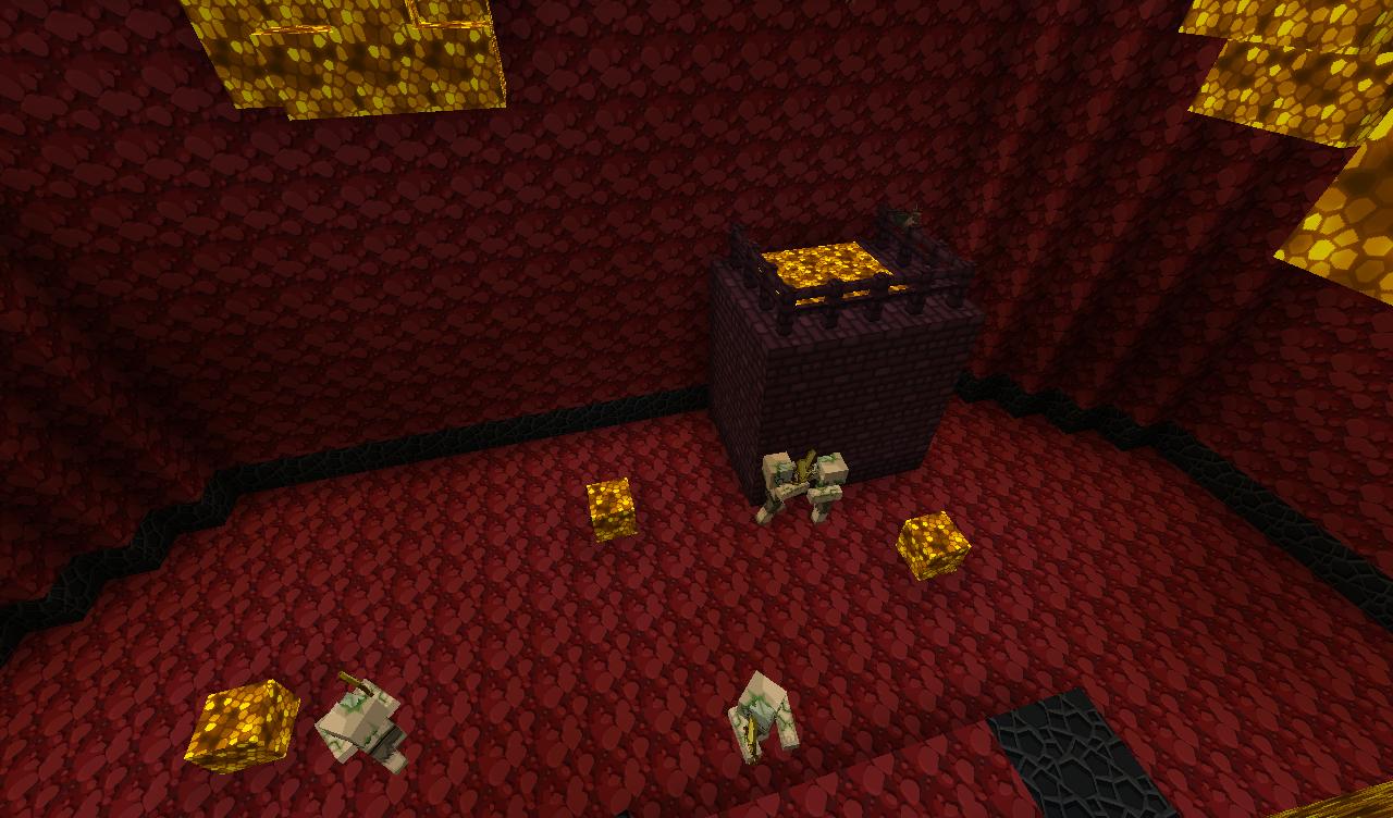 Arena 1 Nether Minecraft Map