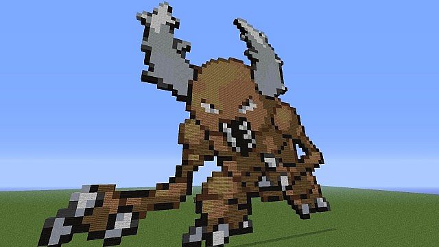 My Pinsir Pixel Art Minecraft Map