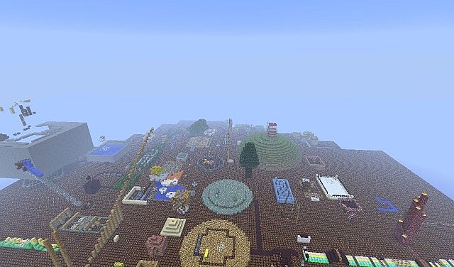 The Wheel Of Minigames by nippy7! Minecraft Map