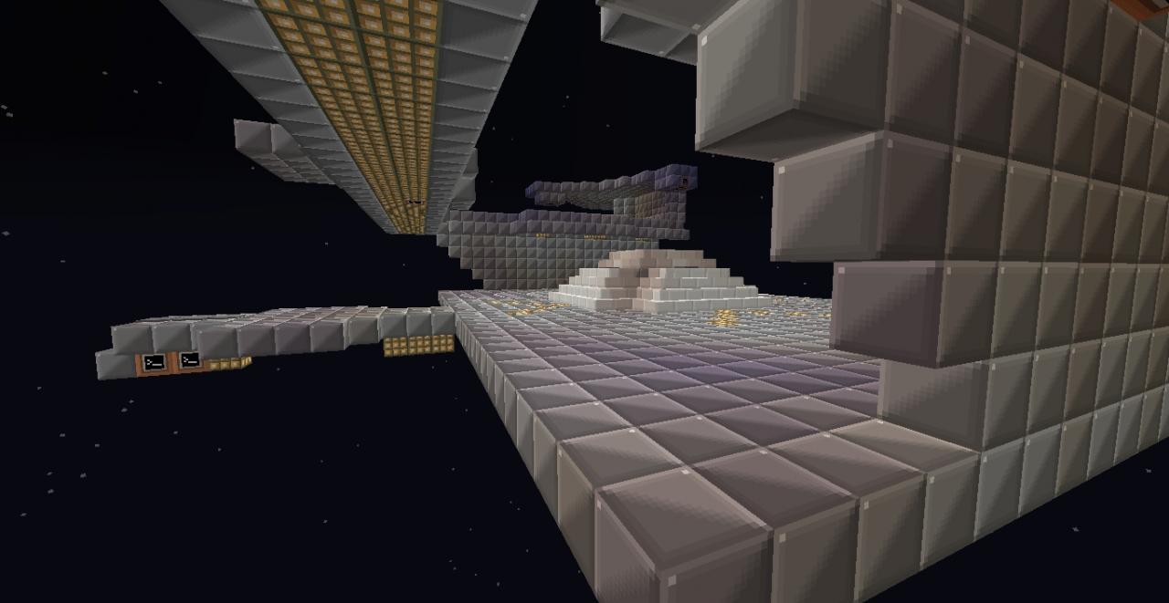 Quake 3 Arena - The Longest Yard PVP Minecraft Map