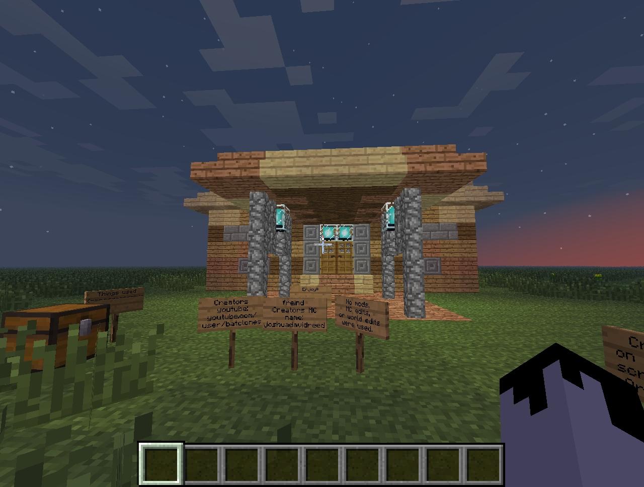 Many Color House Minecraft Project