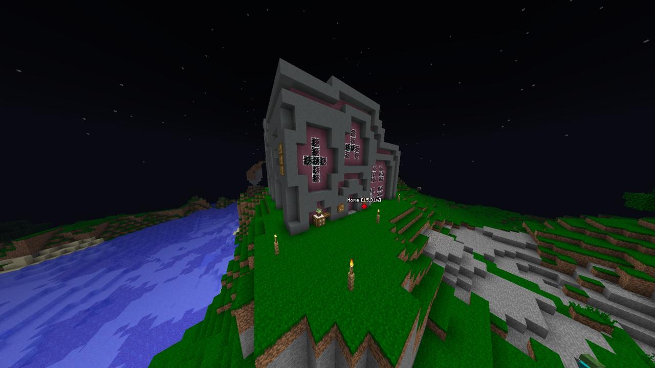 Modern/Funky House. Minecraft Map