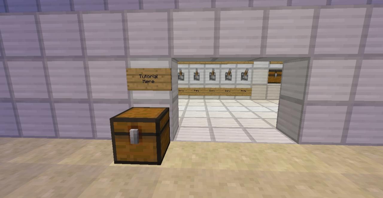 Minecraft Storage System Schematic