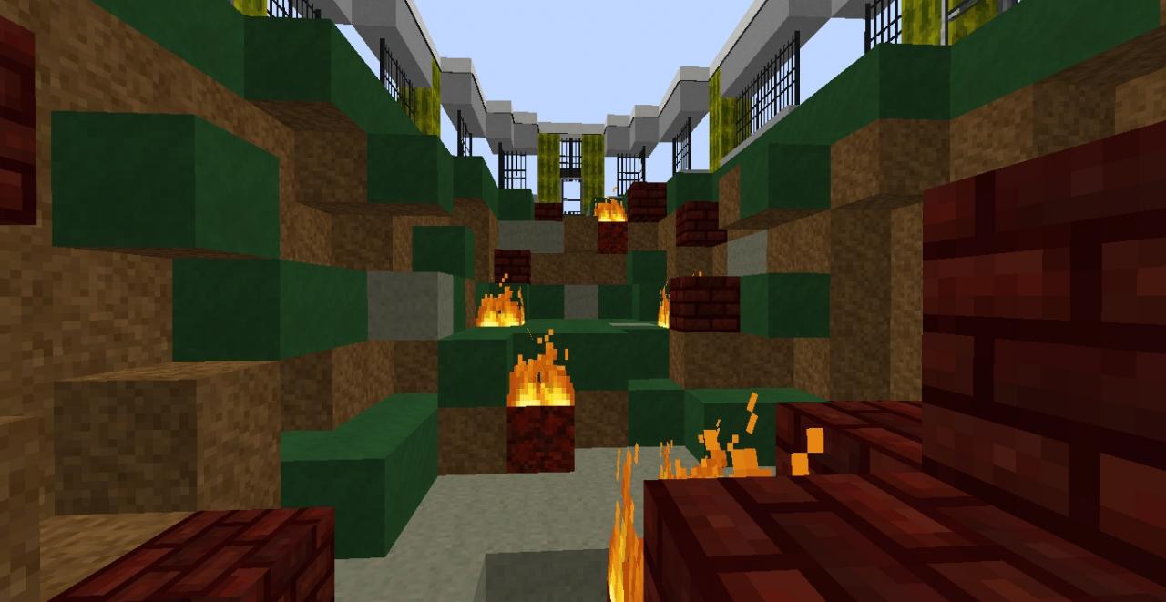 Meteor Crash PvP Arena (2-4 players) Fun For All Minecraft Map