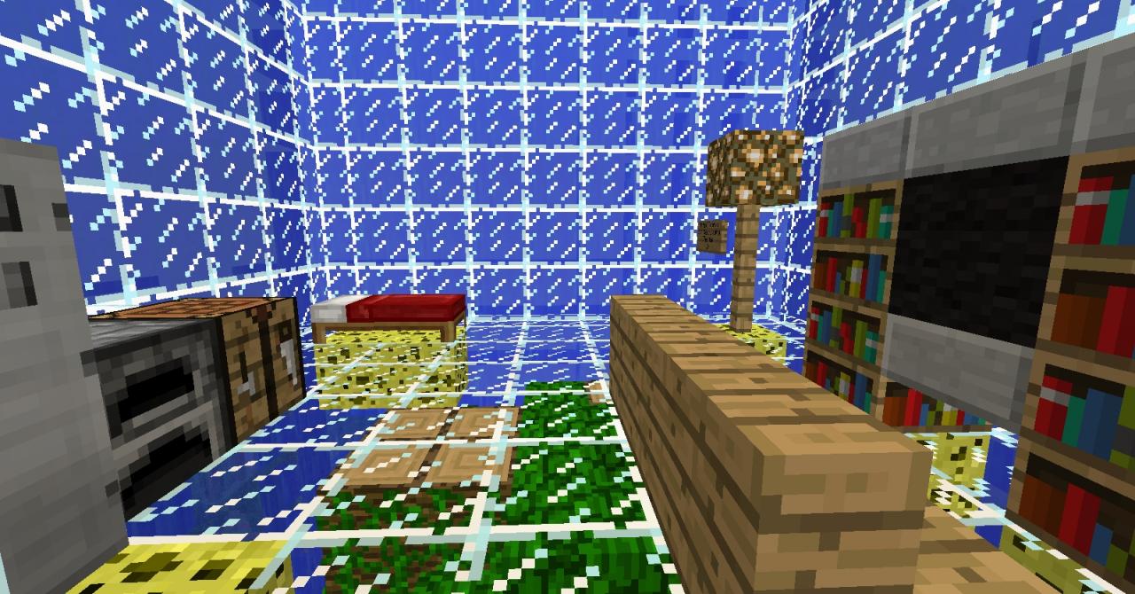 Water House Minecraft Map