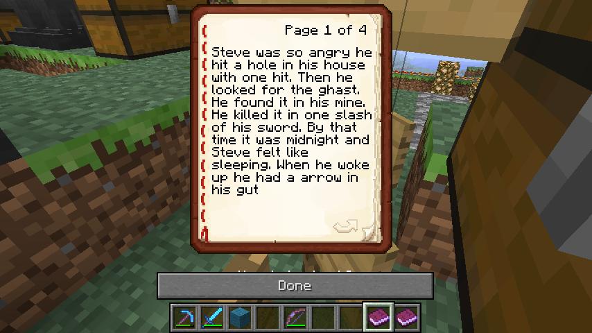 books Minecraft Map