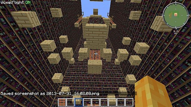 To The Top: Library Of Blocks Minecraft Map