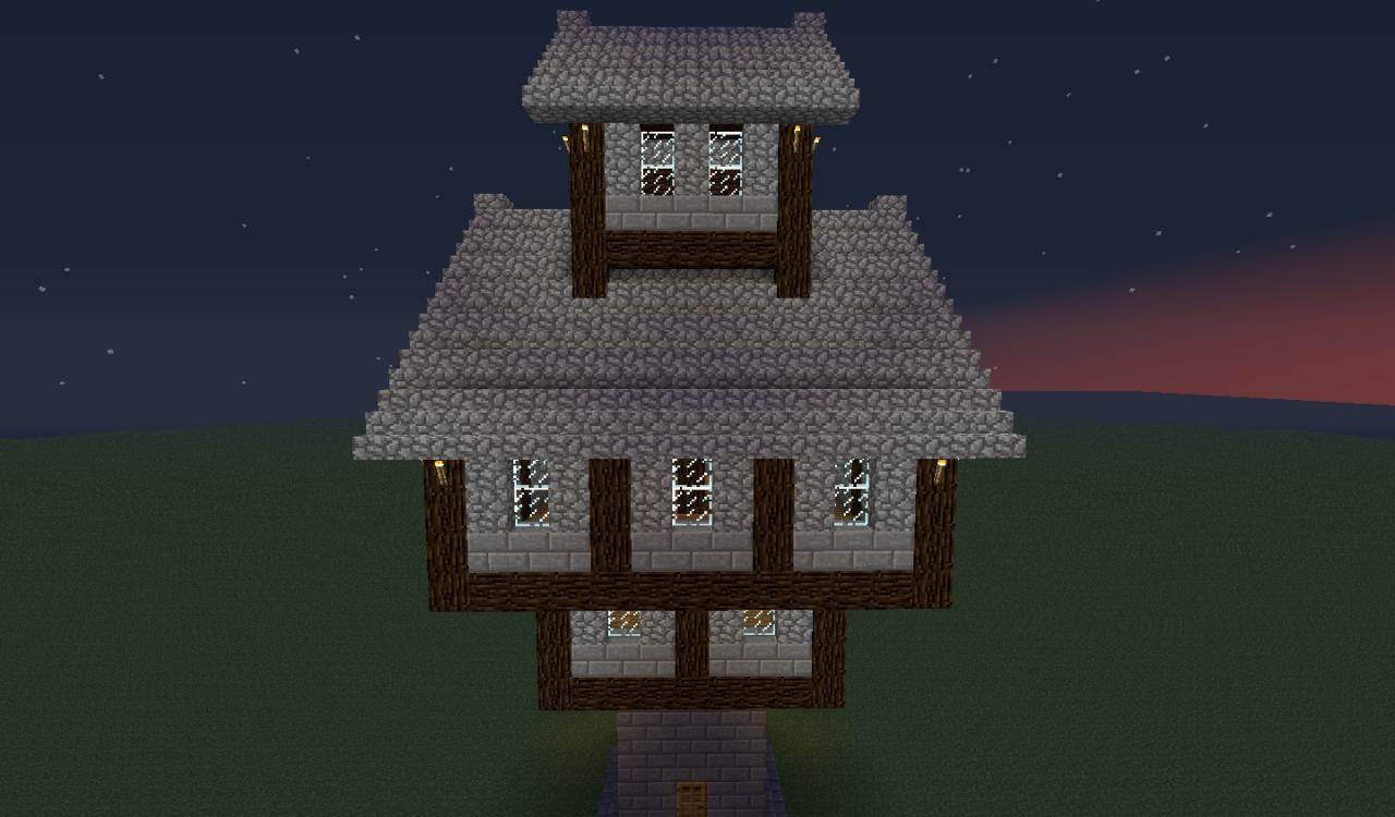 Medieval Tall House Minecraft Map