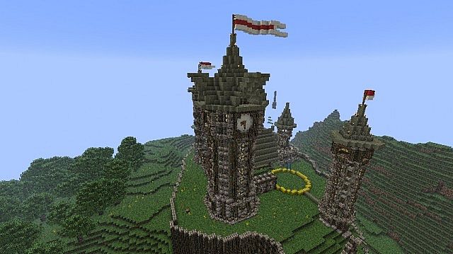 The castle of Rooklan Minecraft Map