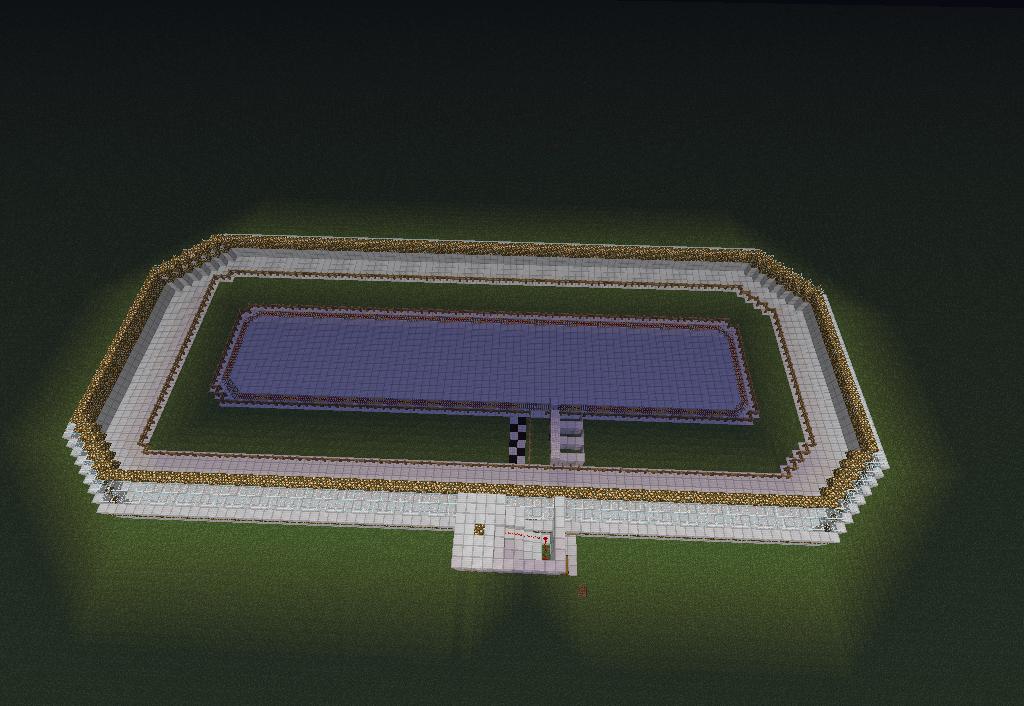 Horse/Pig Racing Arena Minecraft Map