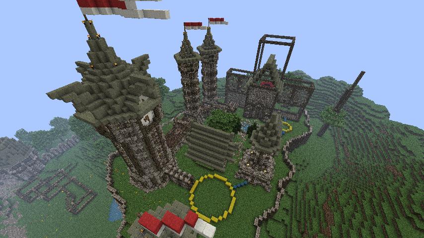 The castle of Rooklan Minecraft Map