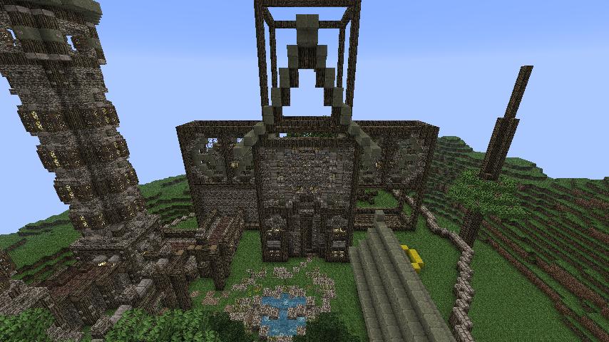 The castle of Rooklan Minecraft Map
