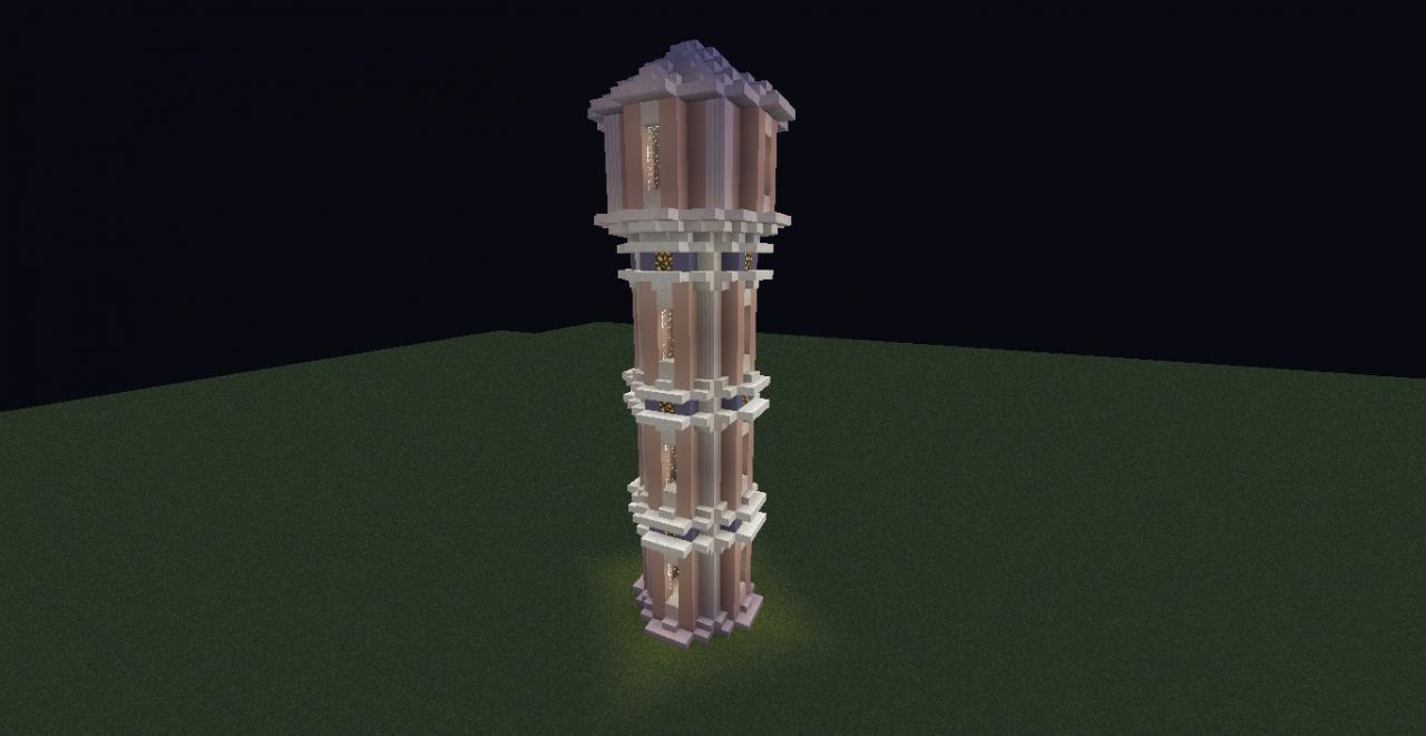 Small Modifiable Tower Minecraft Map
