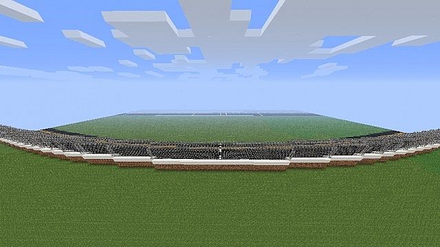 Life size Mc Daytona International Speedway Minecraft Map