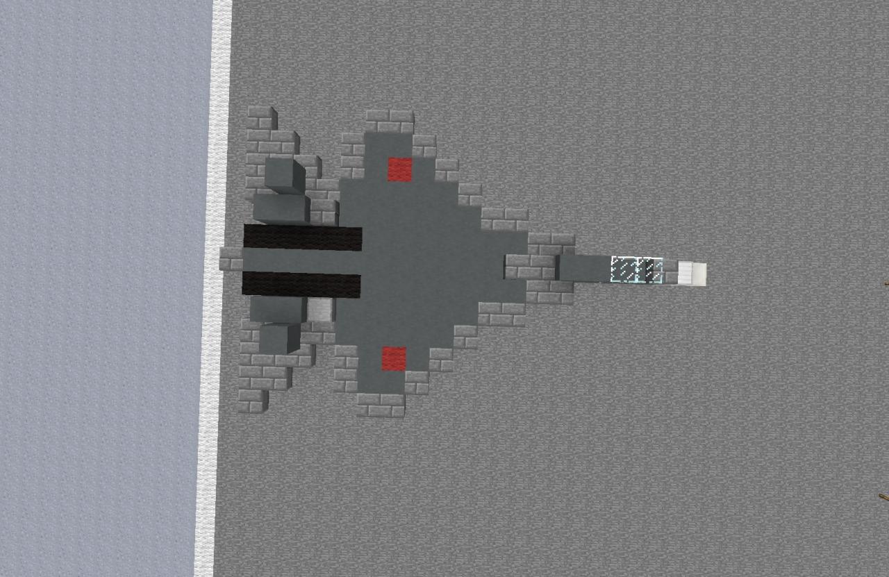 Sukhoi PAK FA T-50 Fighter Jet Minecraft Map