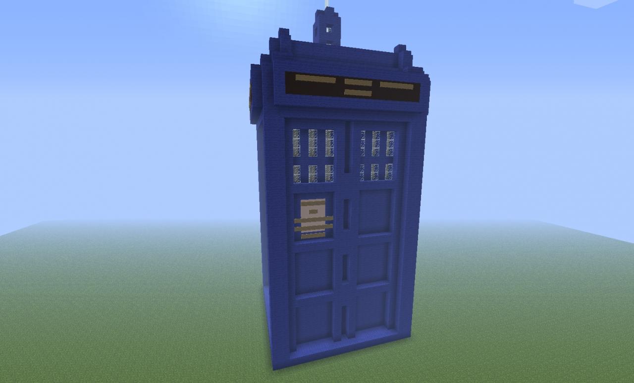 [Doctor Who] Tardis Build Minecraft Map
