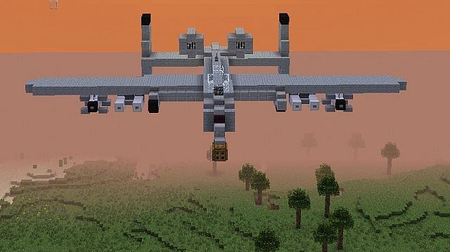 A-10 Thunderbolt II Minecraft Map