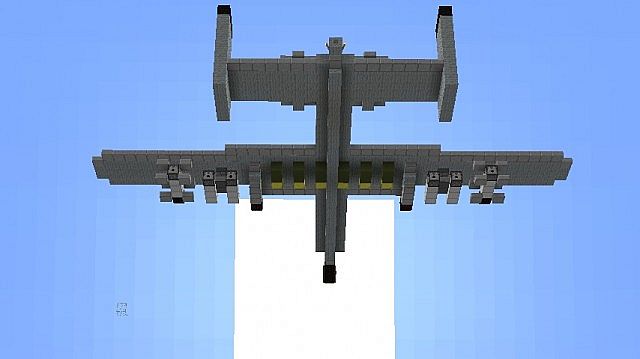 A-10 Thunderbolt II Minecraft Map