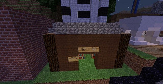Book Store Minecraft Map
