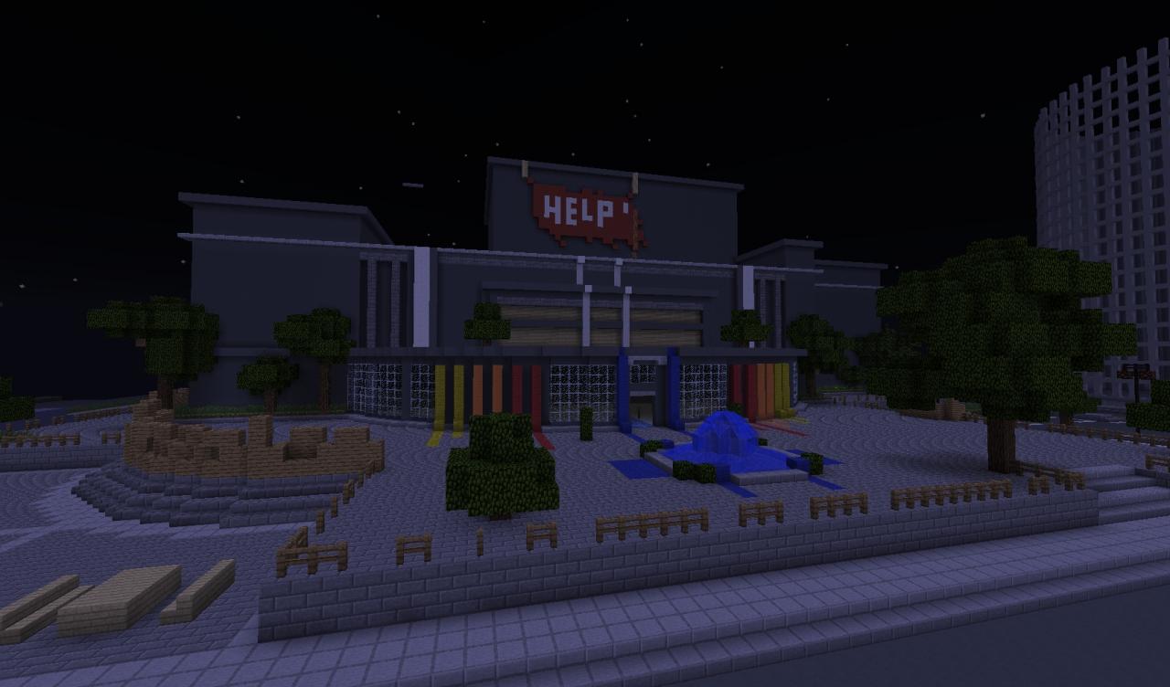 Nightmare (Zombie open world survival map) Minecraft Map