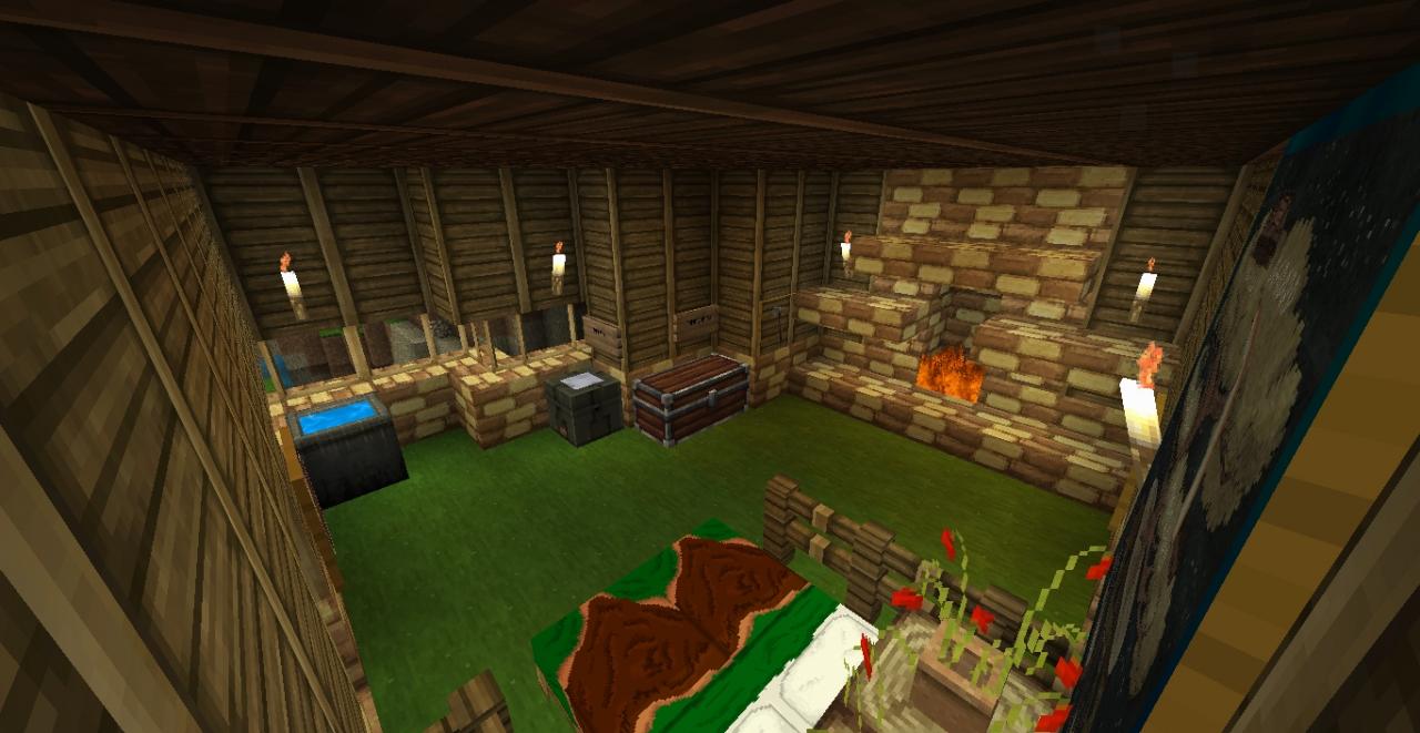 la casa del minero(the miner house) Minecraft Map